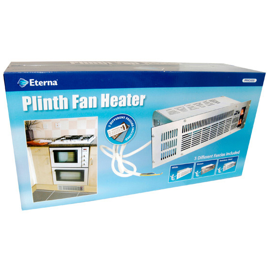 Buy Eterna 2.4KW Plinth Heater with 3 Trim Finishes, Online from Websparky