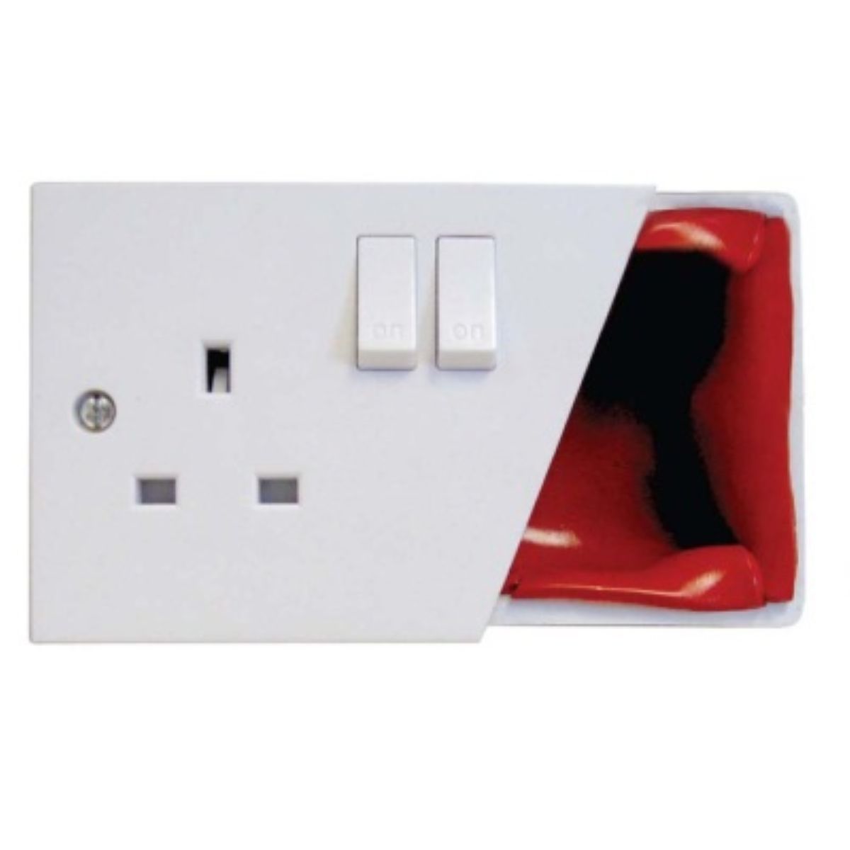 Deligo 1 Gang Red Fire Putty