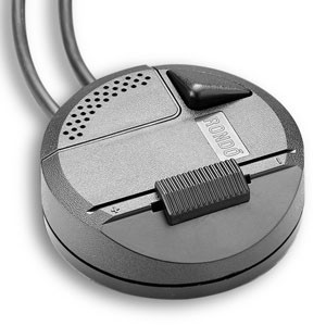 Relco Rondo Inline LED Black Slider Dimmer for floor lamps with on/off